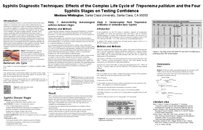 Poster Final 1 | PDF | Epidemiology | Biology