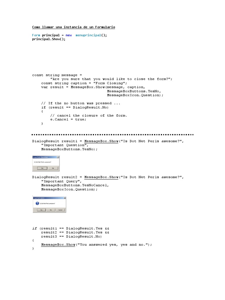 Message Box | PDF | Ingeniería de software | Informática