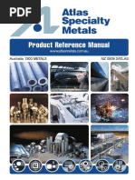 Atlas Steels Product Reference Manual | PDF | Pipe (Fluid Conveyance ...