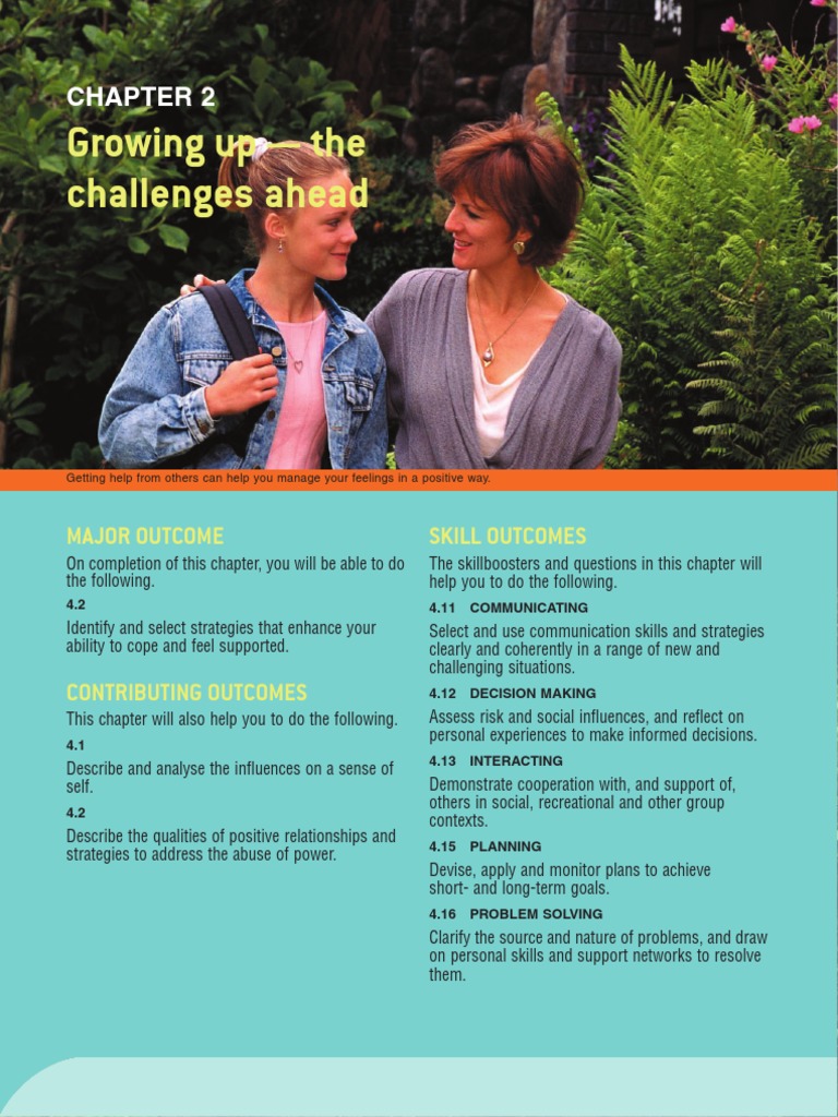 Challenges of Growing Up | PDF | Adolescence | Decision Making