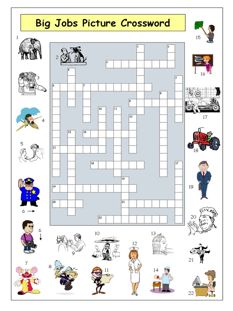 Career-Themed Crossword Puzzle | PDF