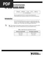 NI USB-6001 Datasheet | PDF | Electromagnetic Compatibility ...