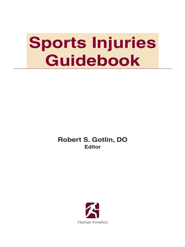 Sports Injuries Guidebook First PDF | PDF | Elbow | Shoulder