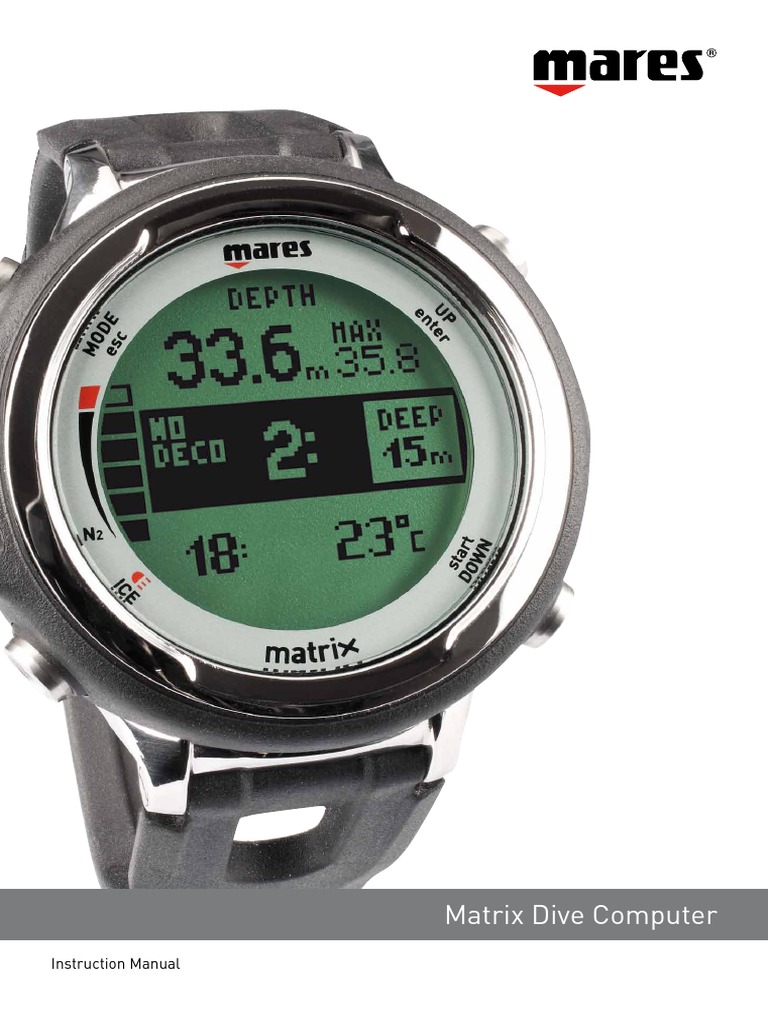 Matrix Manual PDF | PDF | Scuba Diving | Underwater Diving