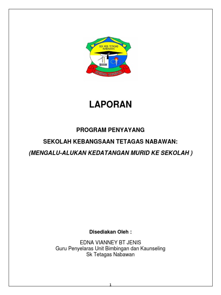 Laporan Program Penyayang | PDF | Karier & Perkembangan