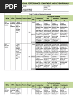Ipcrf Core Values 2019 - Final | PDF | Educational Assessment | Goal
