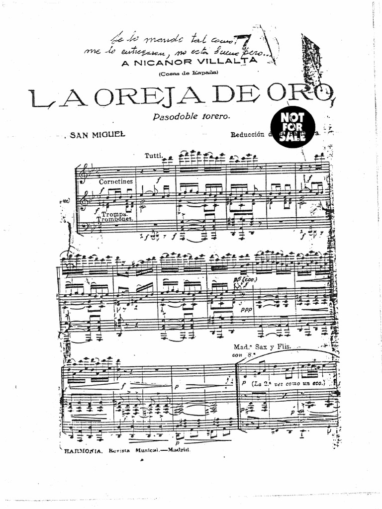 The Golden Ear Conductor and Parts | PDF