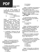 LET REVIEWER FILIPINO Final | PDF