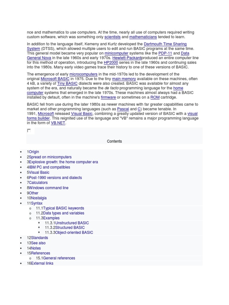 Origin | Download Free PDF | Basic | Computer Programming