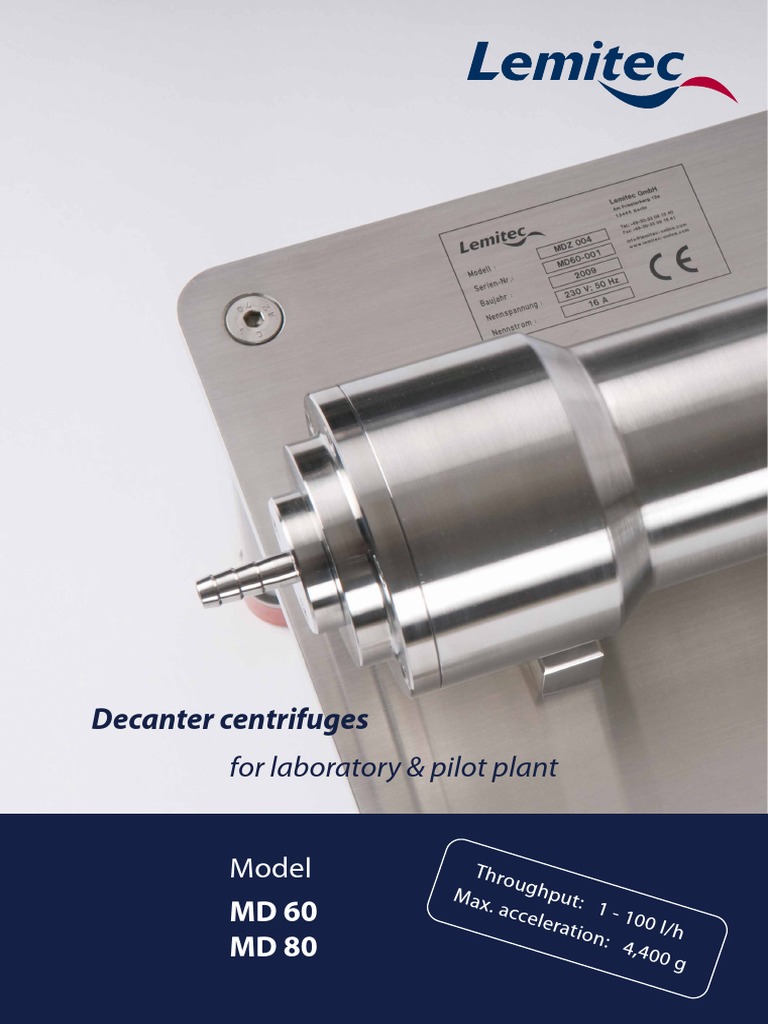 Lemitec | PDF | Centrifuge | Machines