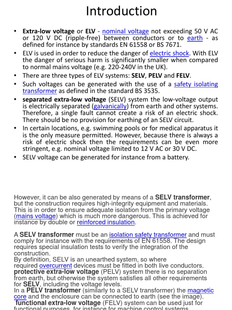 Copy of MODULE 4 Extra Low Voltage Systems | Electrical Components | Electrical Engineering