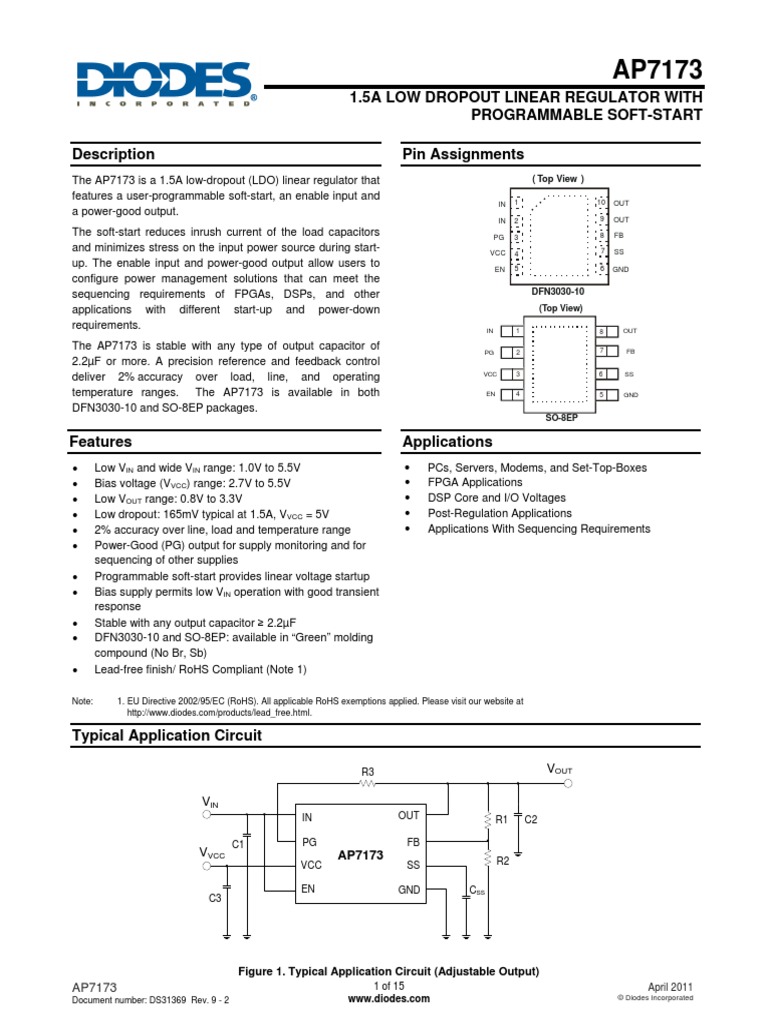 AP7173 | Download Free PDF | Physical Quantities | Electrical Engineering