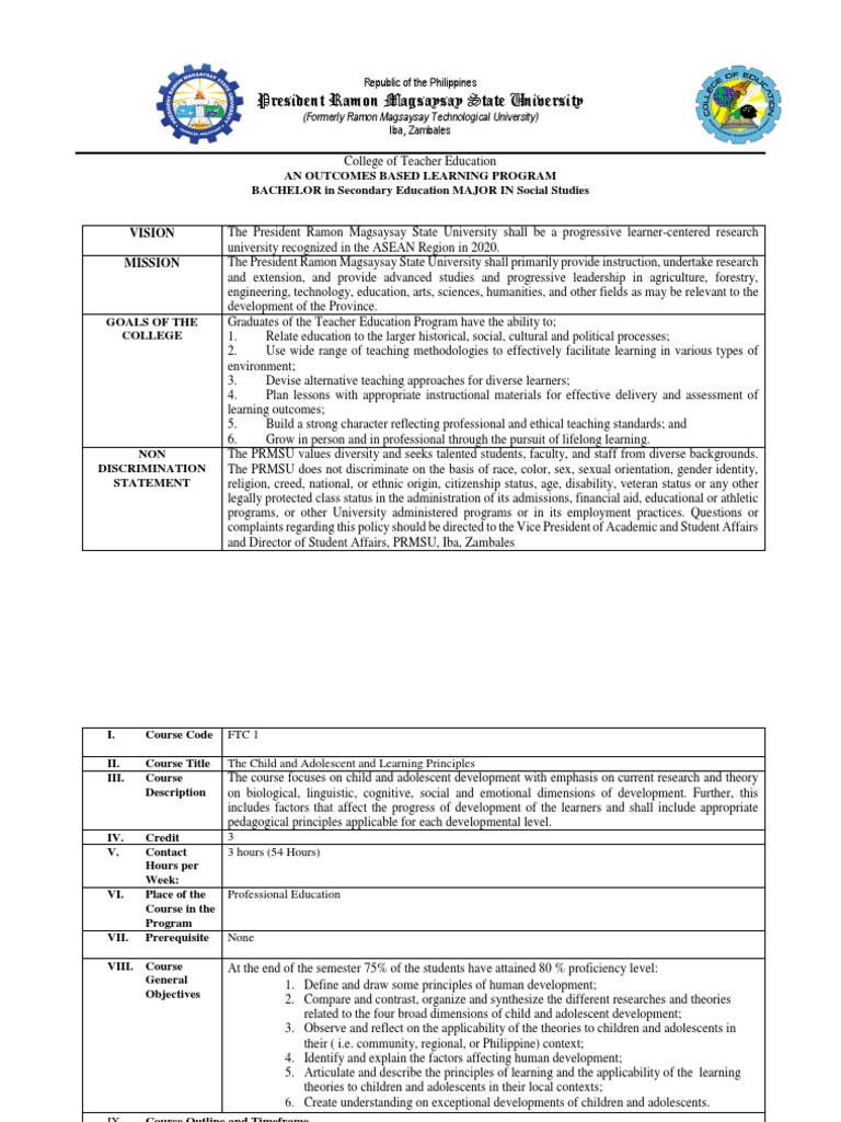 Child and Adolesect and Learning Principles | PDF | Developmental ...