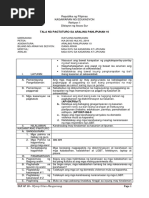 Buwan NG Kasaysayan (Action Plan) | PDF