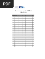 Answer Sheet - EDAIC Part I - 2019 | PDF | Logic | Teaching Mathematics