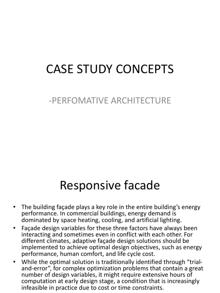 Performative Architecture | PDF | Building Automation | Mathematical ...
