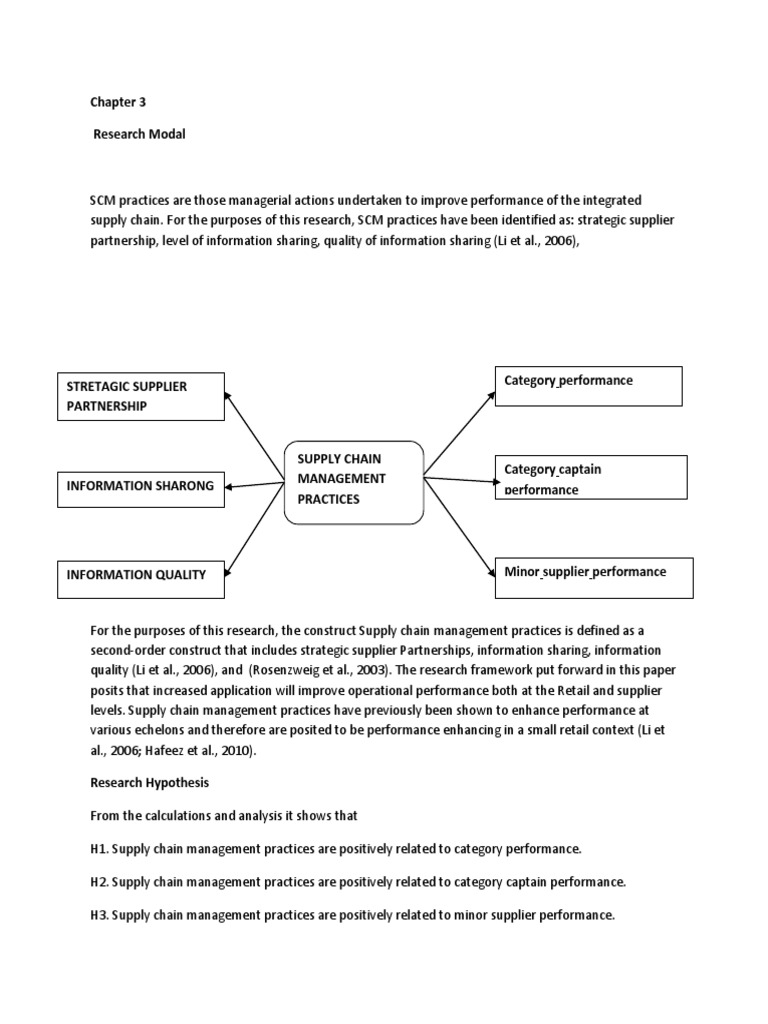 HJBHB | PDF | Survey Methodology | Supply Chain