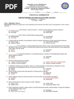 Answer Key (Ucsp11) | PDF