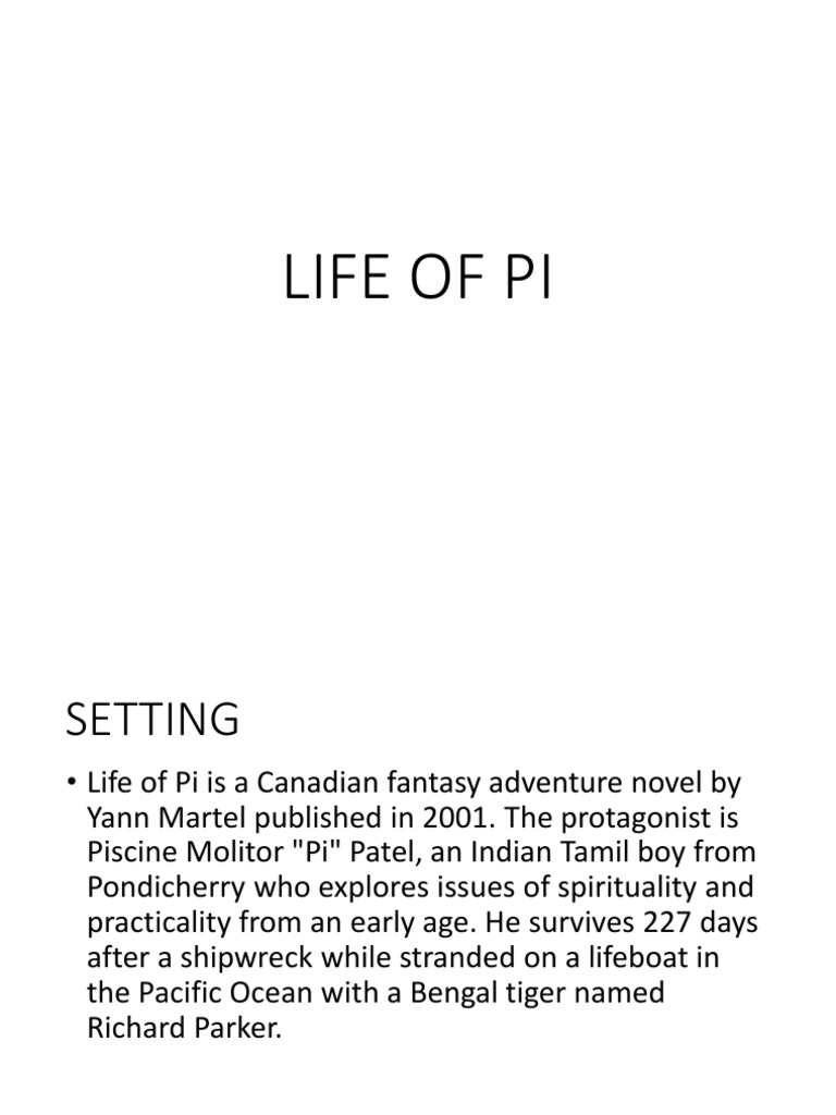 Life of Pi | PDF
