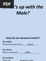 The Mole Cheat Sheet! | PDF | Mole (Unit) | Physical Chemistry