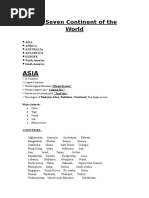 List of Countries 2025 | PDF | Africa | Americas