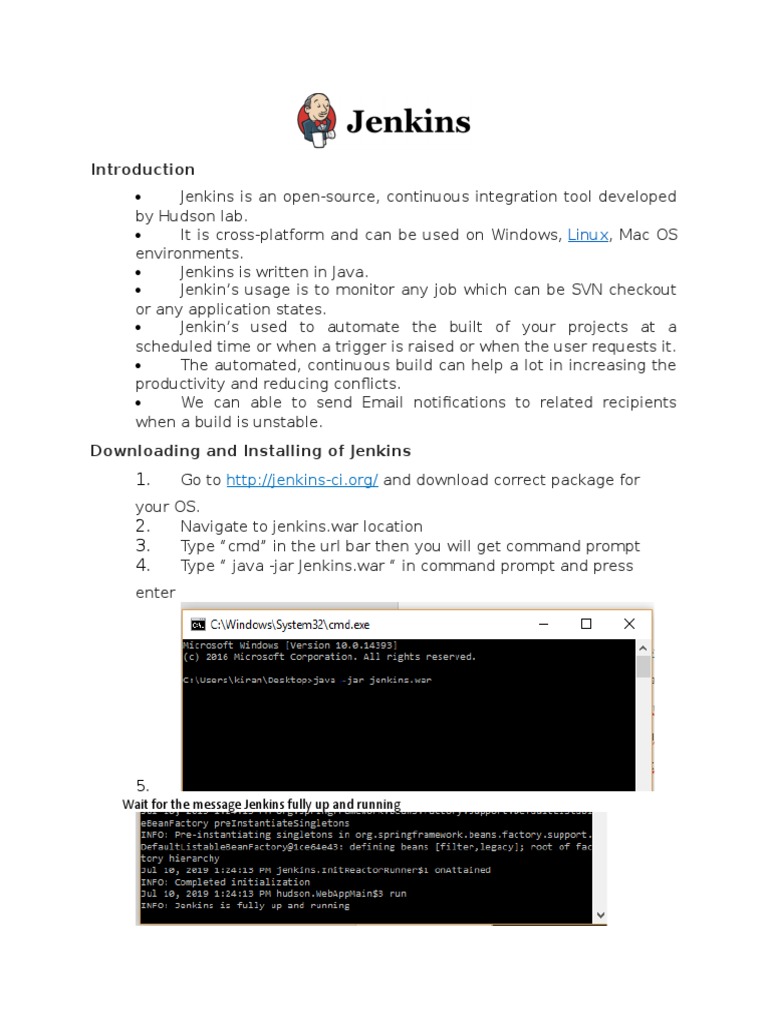 Jenkins Notes | PDF | System Software | Computing