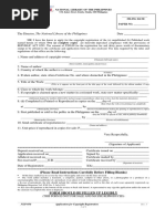NLP-034 Application For Copyright Registration | PDF | Copyright ...
