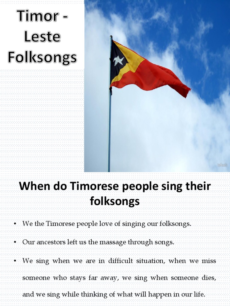 Timor Leste Presentation Ok | PDF
