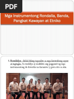 Mga Katutubong Instrumento | PDF