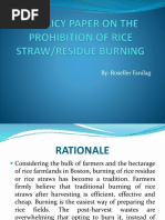 Conclusion and Recommendations | PDF | Rice | Questionnaire