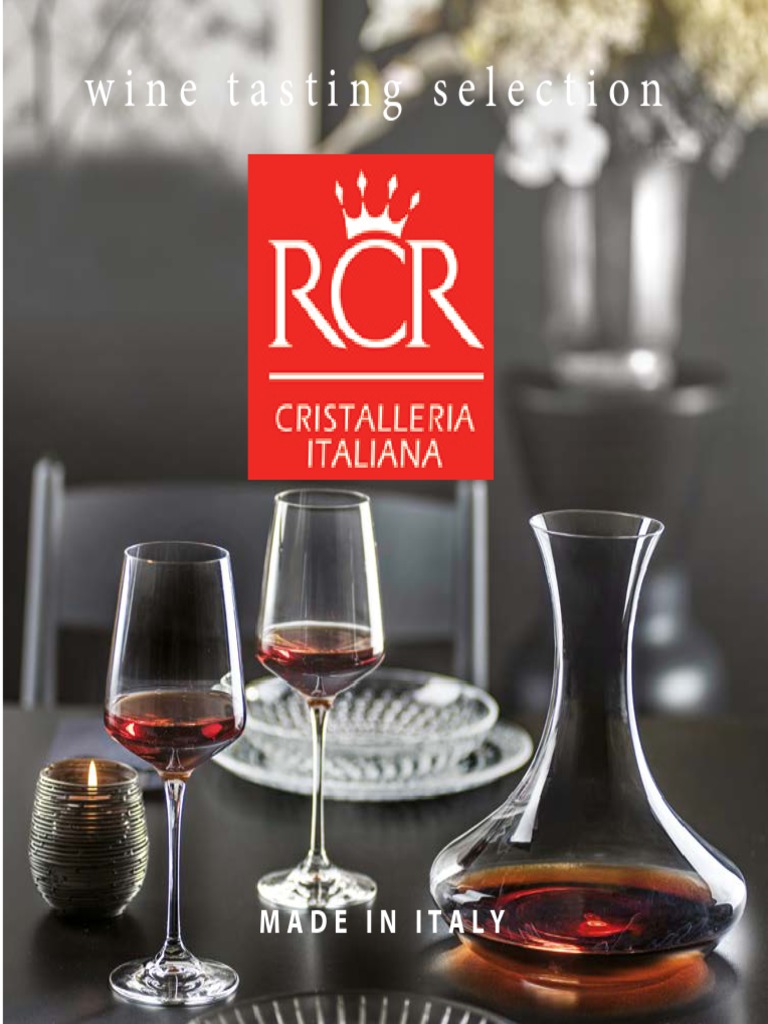 A Comprehensive Guide to Wine Tasting Glassware from RCR | PDF | Vino ...