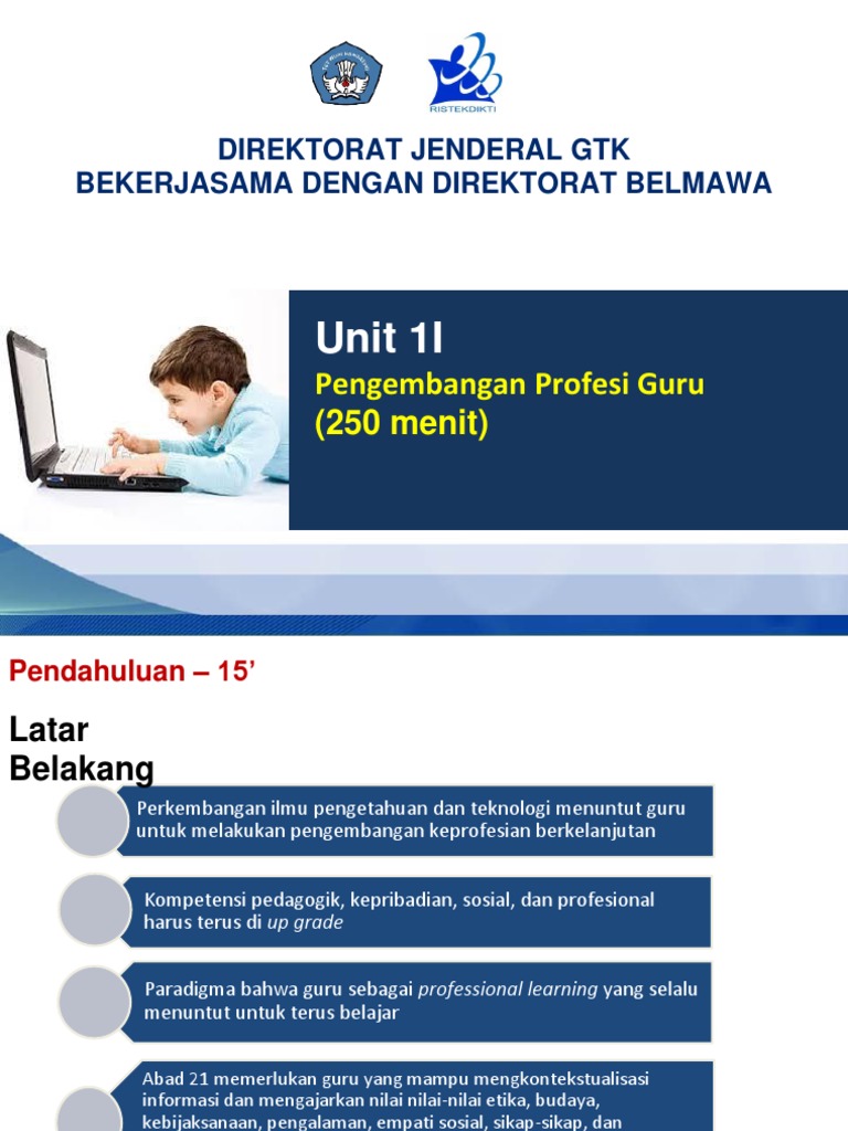 PPT Pengembangan Profesi Guru | PDF