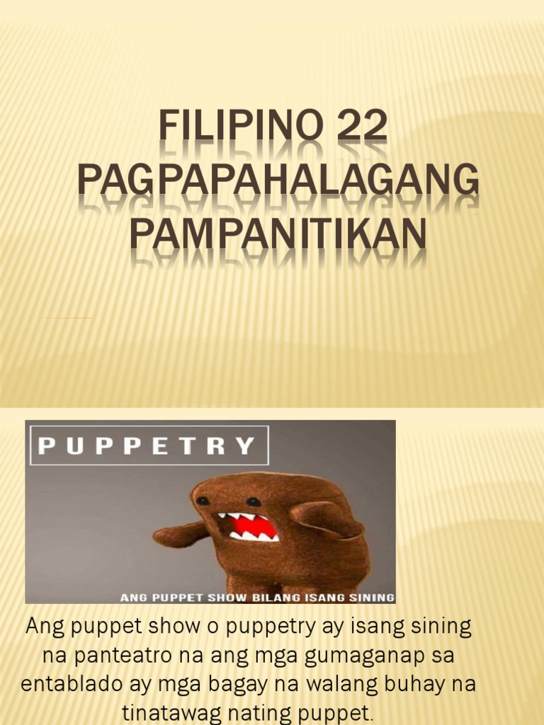 Filipino 22 | PDF