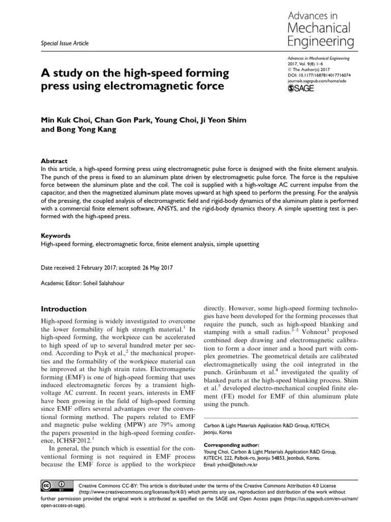 Pressing Process | PDF | Inductor | Force