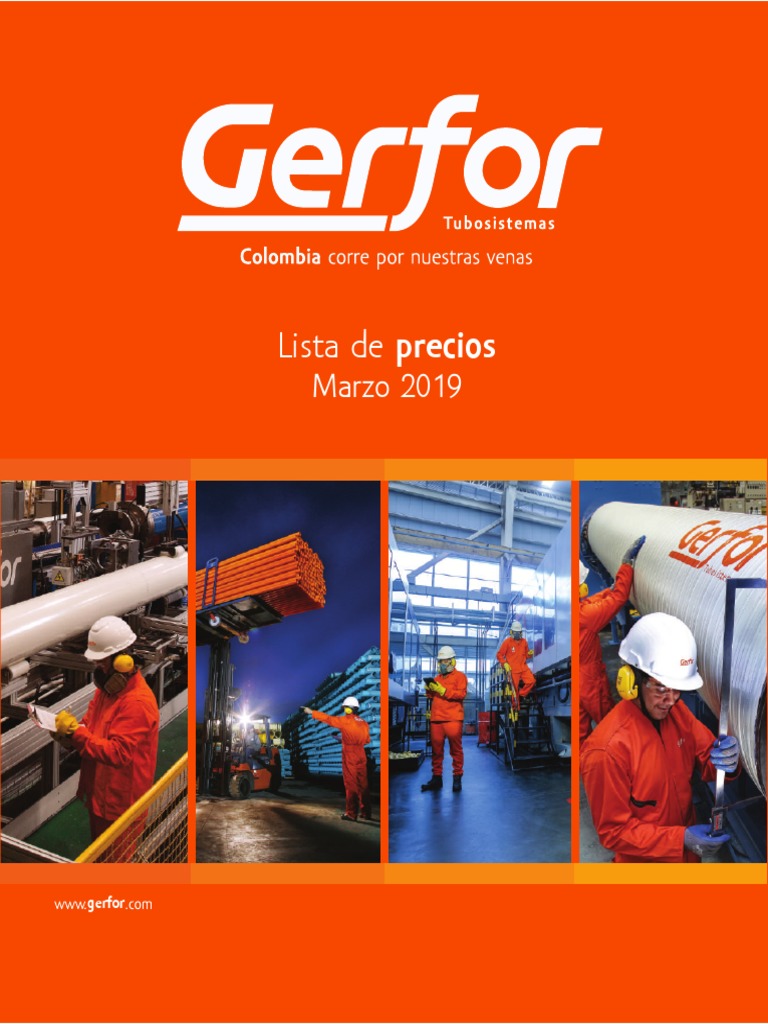 Tubosistemas Abril 2019 GERFOR | PDF | Tubería (transporte de fluidos ...