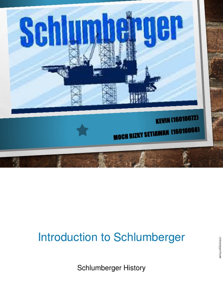 Schlumberger | PDF | Petroleum Reservoir | Oil Well