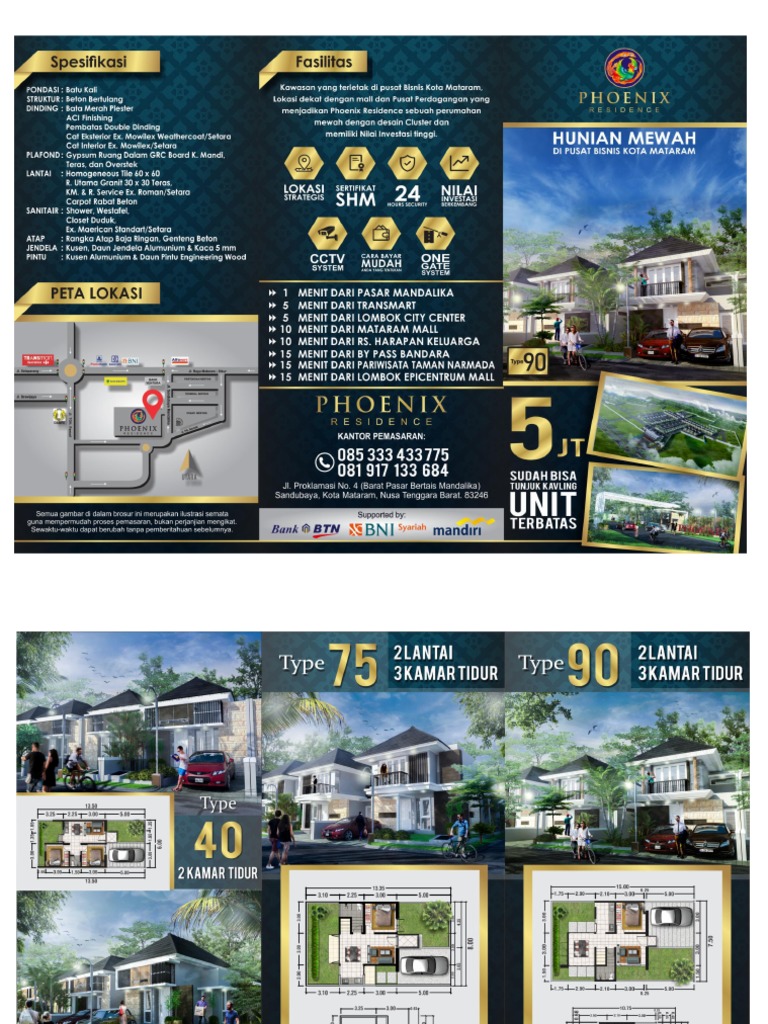 Contoh Brosur Rumah | PDF