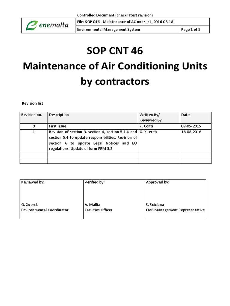 Maintaining AC units | PDF | Air Conditioning | Gases