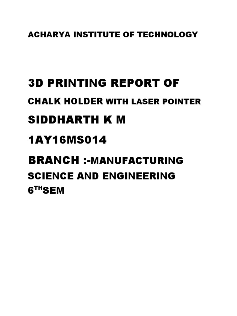 Additive Manufacturing CHLK | PDF | 3 D Printing | Procedural Knowledge