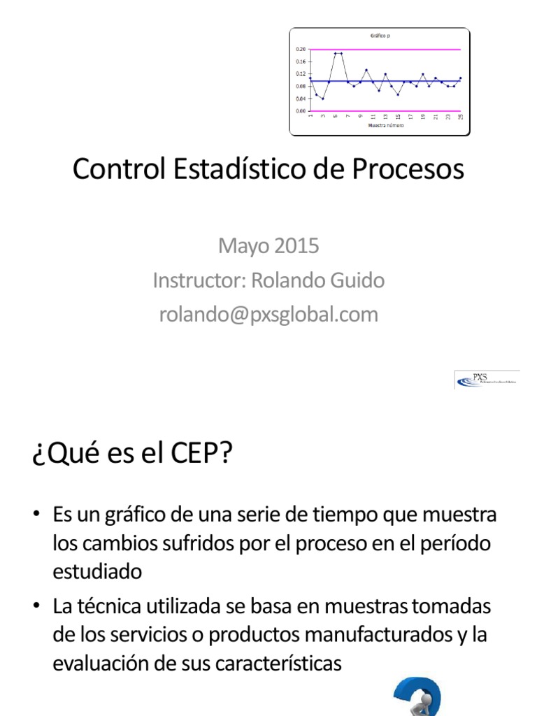 Control Estadístico de Procesos | PDF | Estadísticas | Enseñanza de ...
