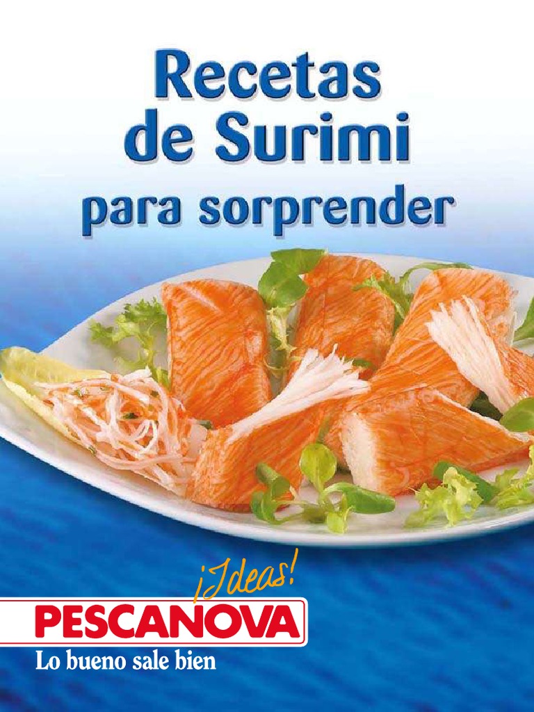 Pescanova Recetas de Surimi para Sorprender | PDF