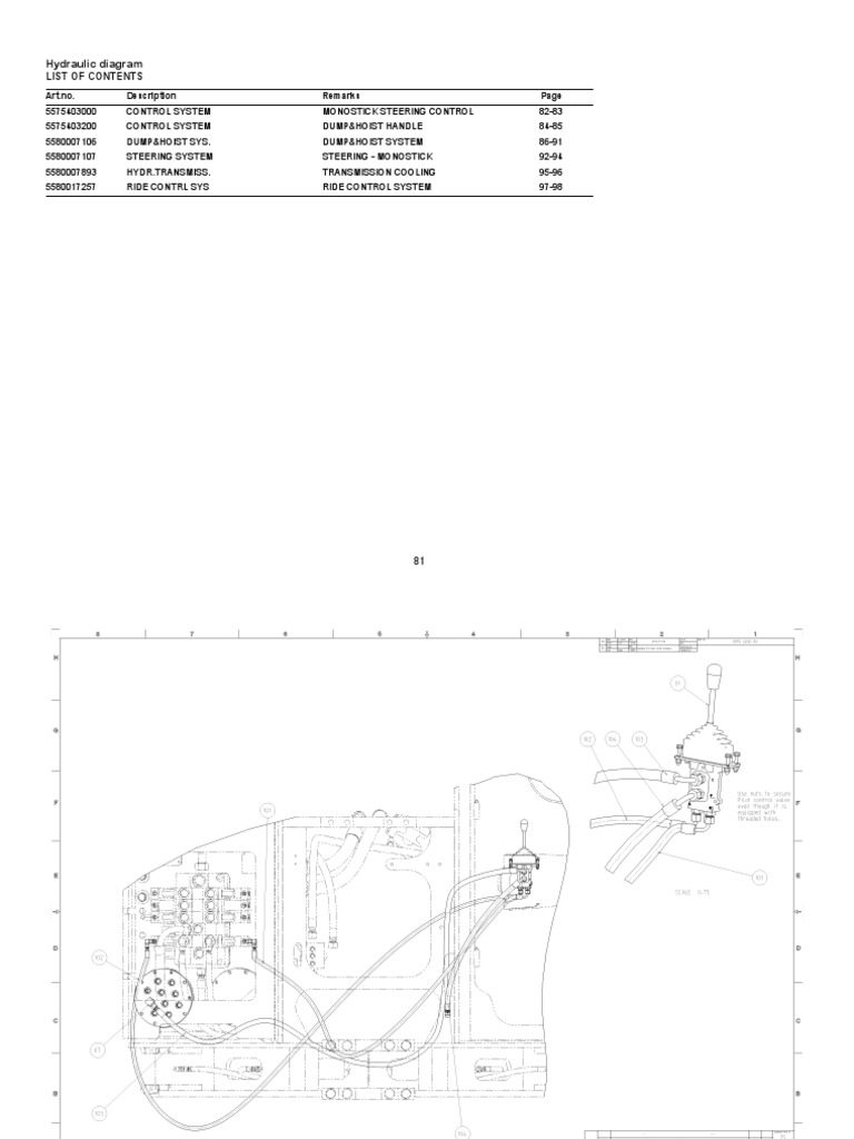 Hydraulic Diagram st1030 | PDF
