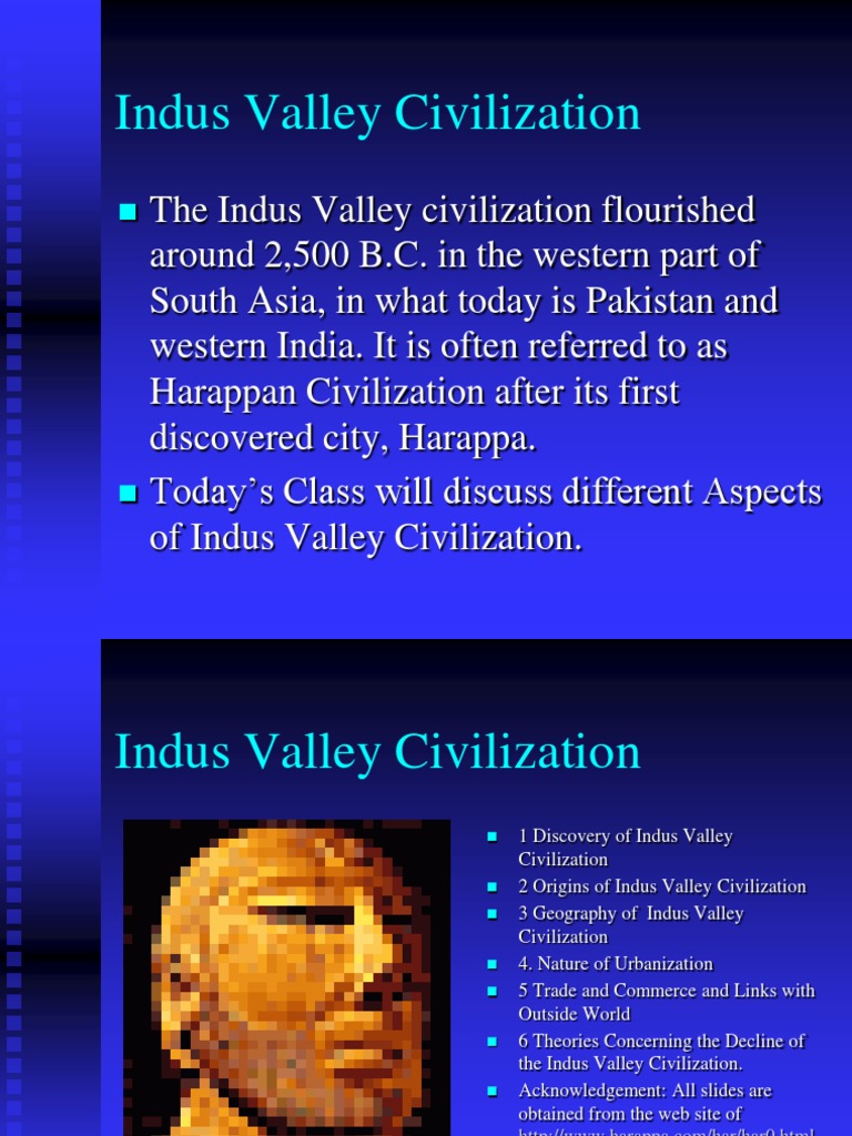 Indus Valley Civilization Pdf