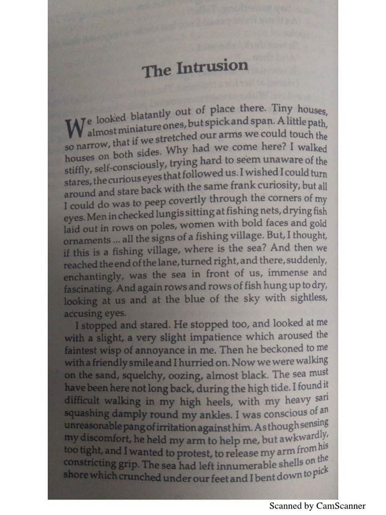 The Intrusion - Shashi Deshpande | PDF
