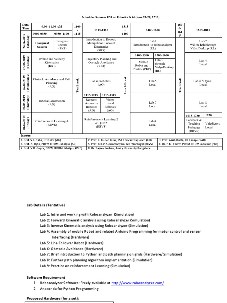 Inaugural (SKS) (SKS) (RL) | PDF | Robotics | Computer Engineering