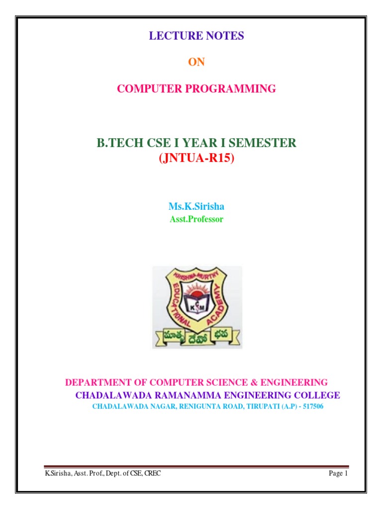 CP Notes | PDF | Random Access Memory | Floppy Disk