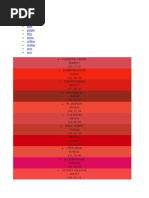 DUCO Shade Card - 20220621 - 0001 | PDF