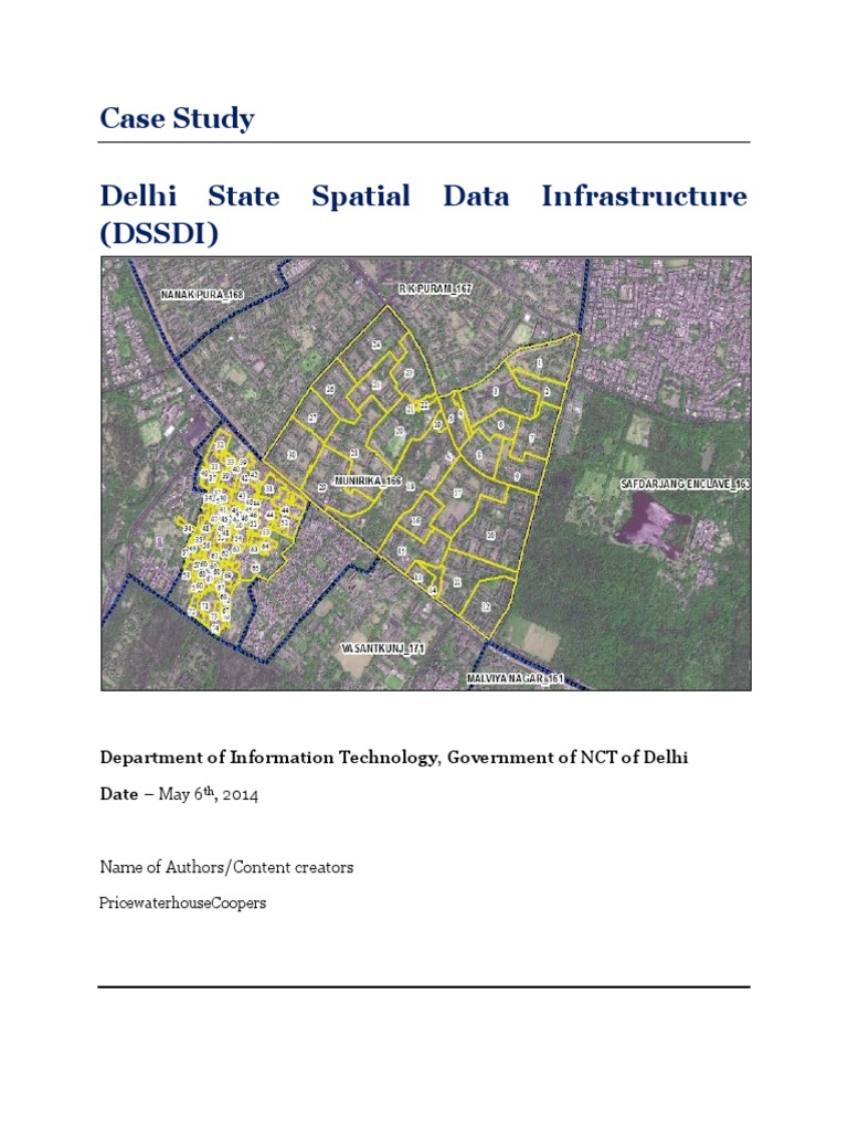 Overview of the Delhi State Spatial Data Infrastructure Project: A Case ...