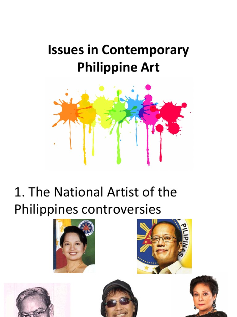 Contemporary Art Issues in the Philippines | PDF | Social Science | Art