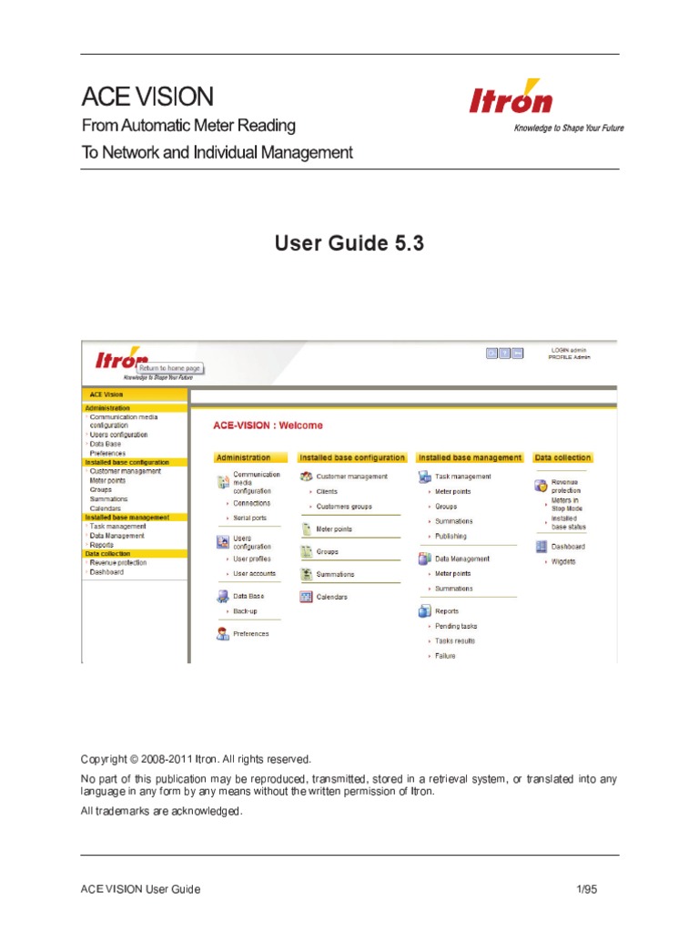 Ace Vision User Guide v53 en | PDF | Computing | Business